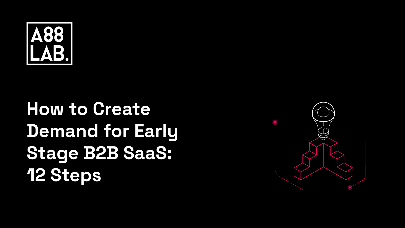 How to Create Demand for Early Stage B2B SaaS: 12 Steps